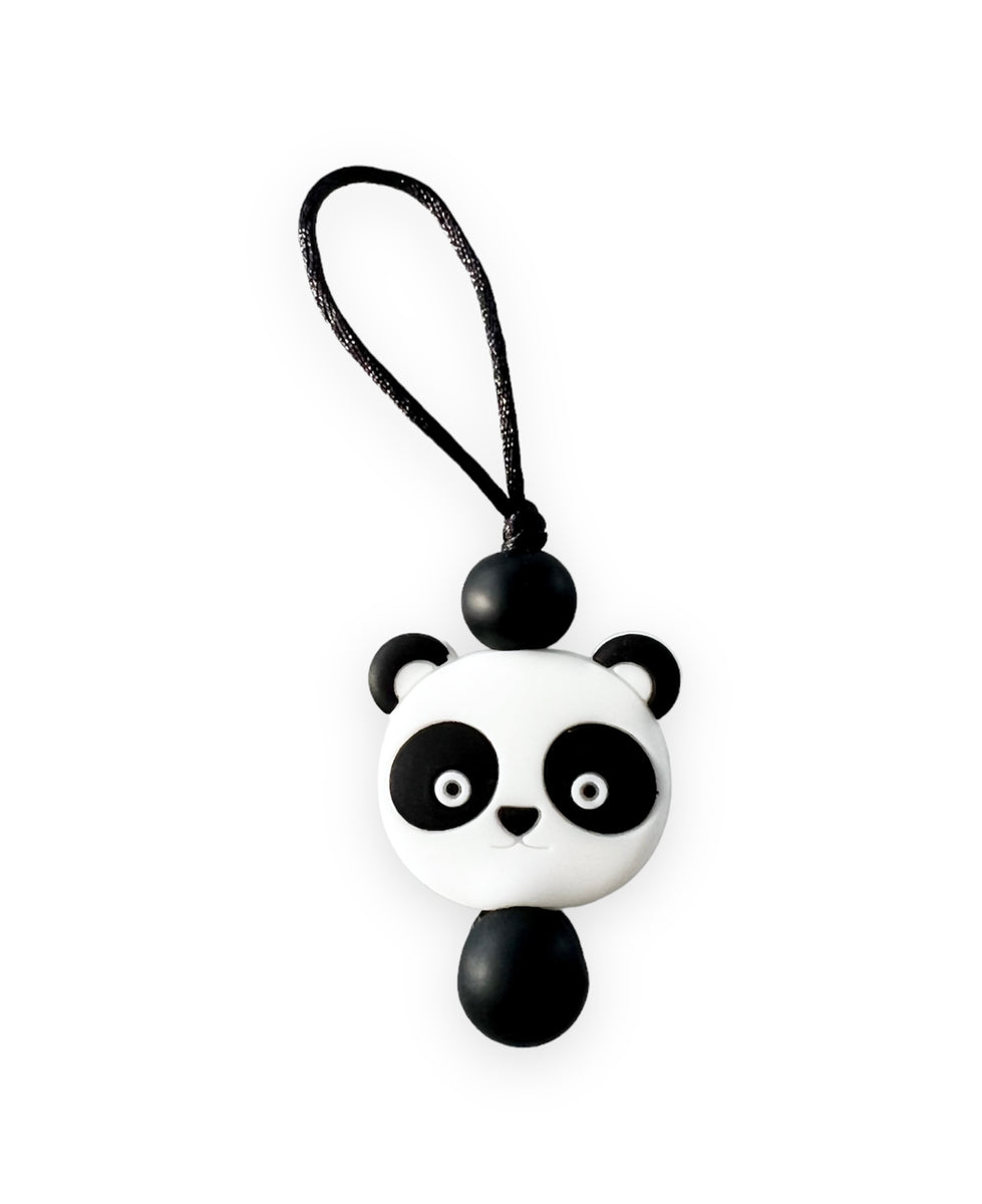 Attache zip panda noir – Creation Coco Lyly